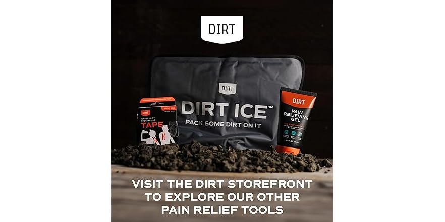 DIRT Tape, Premium Cotton Black w/Logo