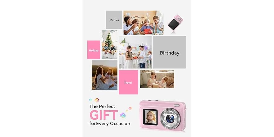 Jexylon Dual Screen Digital Camera