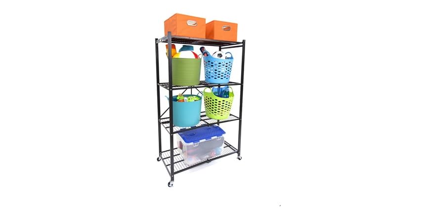 Set of Two Pop-It 4-Tier Shelves