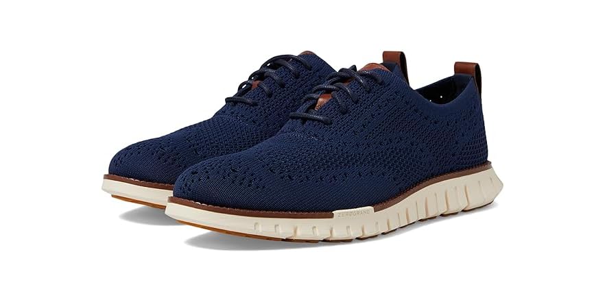 Cole Haan Mens Zerogrand Stitchlite Wing Tip Oxford