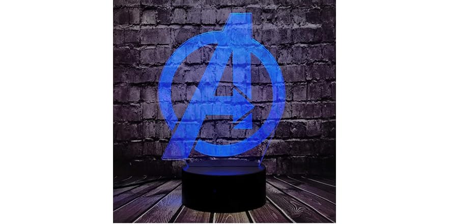 3D Illusion Decorative Lights - Marvel