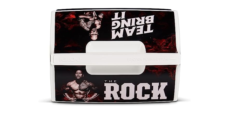 Igloo Limited Edition WWE The Rock 7 Qt