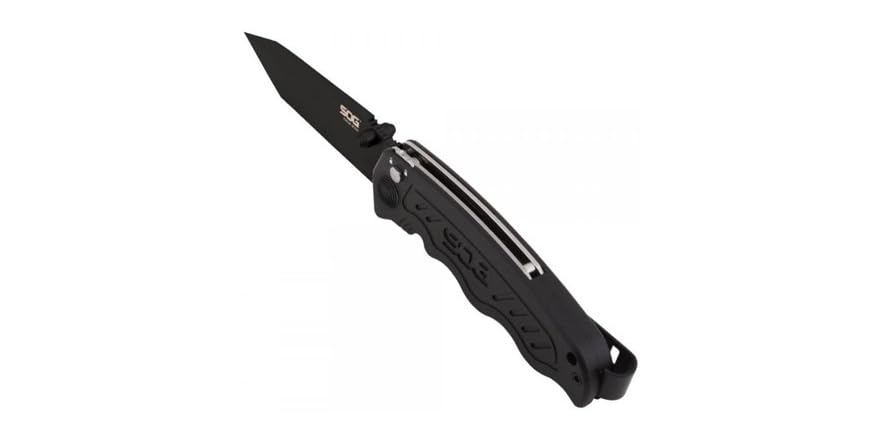SOG Zoom Mini- Black Tini/Tanto Knife