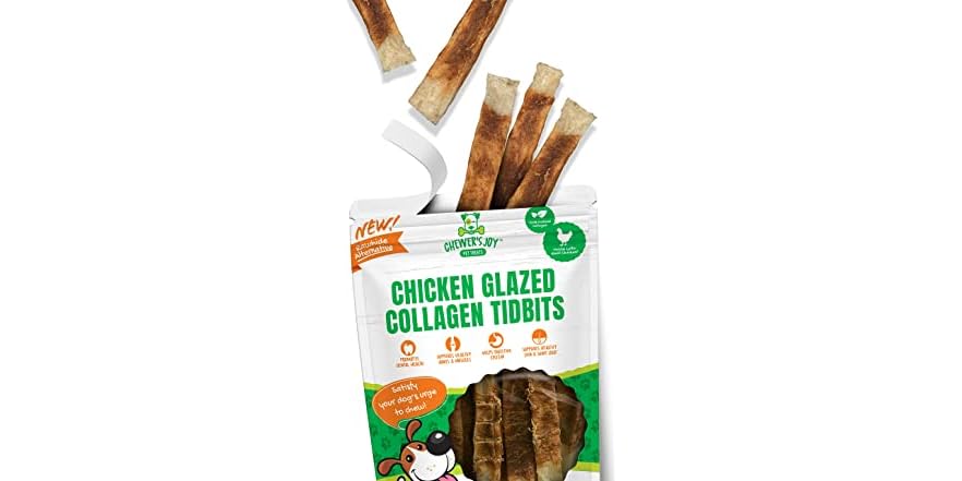 (2-Pack) Chicken Glazed Collagen Tidbits