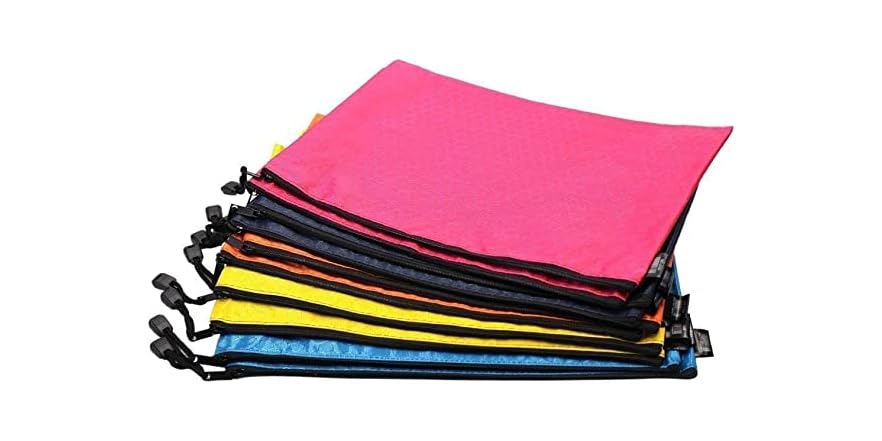 Waterproof Fabric Zipper File Bags