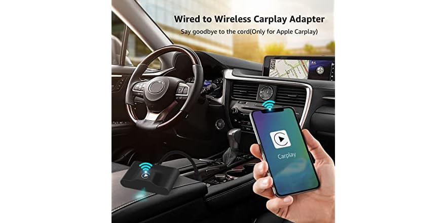 URJD Wireless Carplay Adapter (Open Box)
