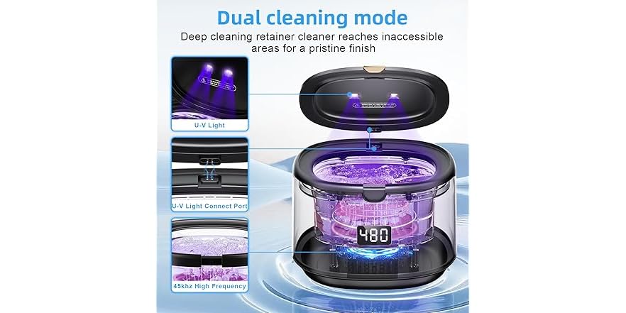 VIVIZEN Ultrasonic Retainer Cleaner