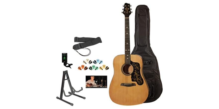Sawtooth Acoustic Guitar Bundle