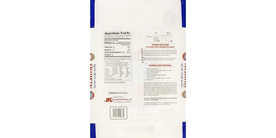 Nishiki Premium Rice 15-Pound Bag