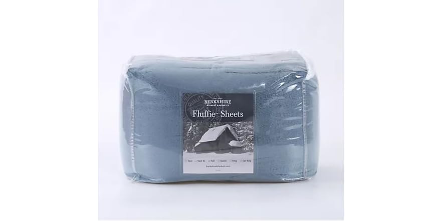 Berkshire Blanket Fluffie Polyester Sheet Set