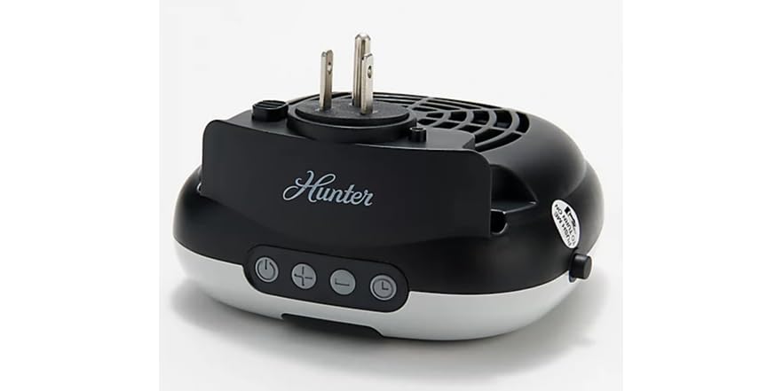 Hunter Set of 2 Wall Outlet Space Heaters