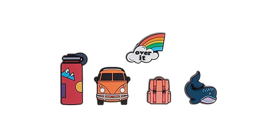 Crocs Jibbitz 5-Pack Travel Shoe Charms