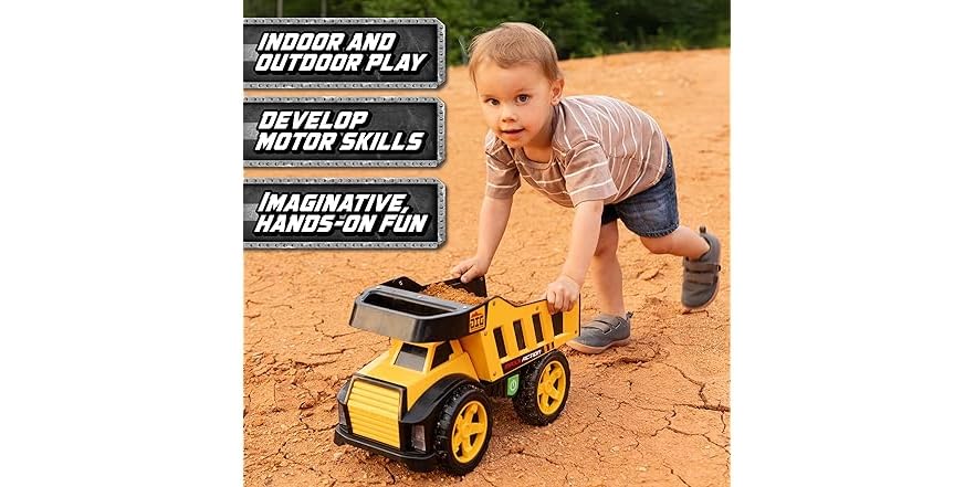 Maxx Action 16" Metal Dump Truck