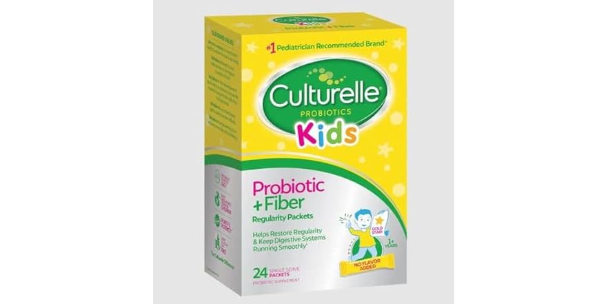 Culturelle Kids Probiotic & Fiber Supplement
