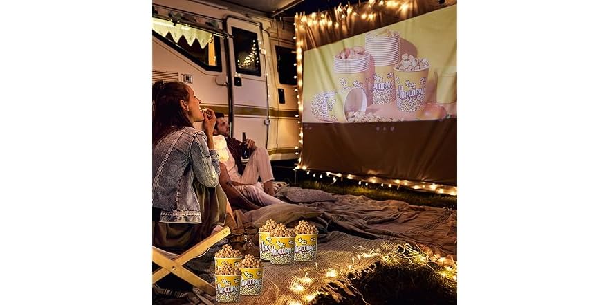 153 Pc 85 oz Reusable Popcorn Buckets