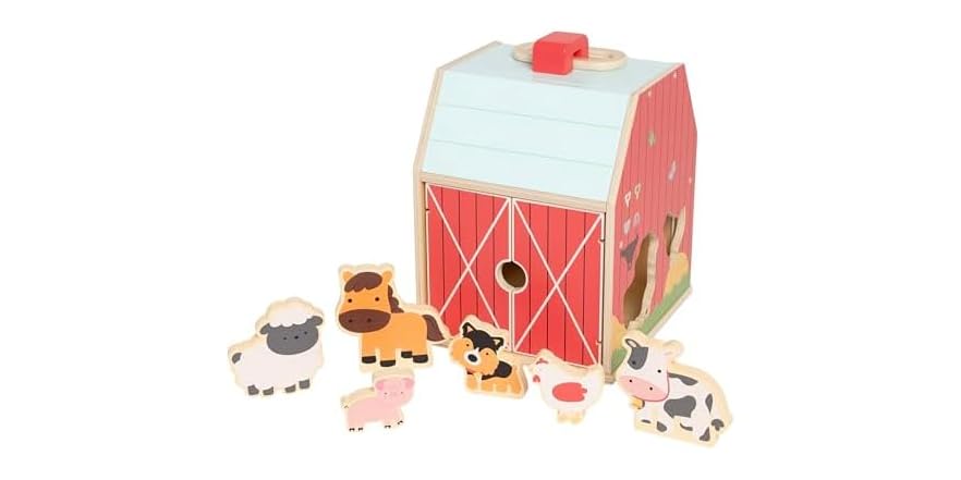 Pearhead Farm Animal Shape Sorter