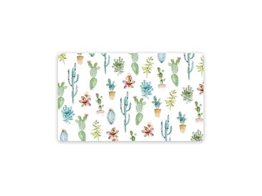Cactus Melamine Pet Feeding Placemat - 19" x