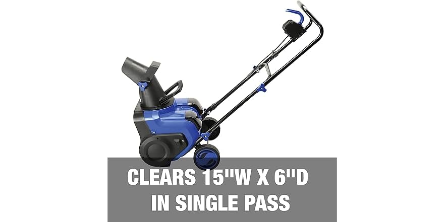 Snow Joe 24V-X2-SB15 Cordless Snow Blower Kit