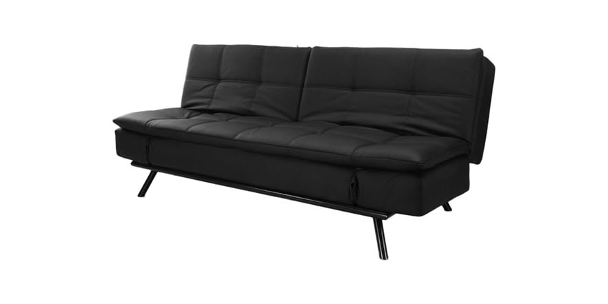 Zentro Leather Convertible Sofa