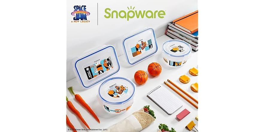Snapware 8-Pc Plastic Food Storage Container Set