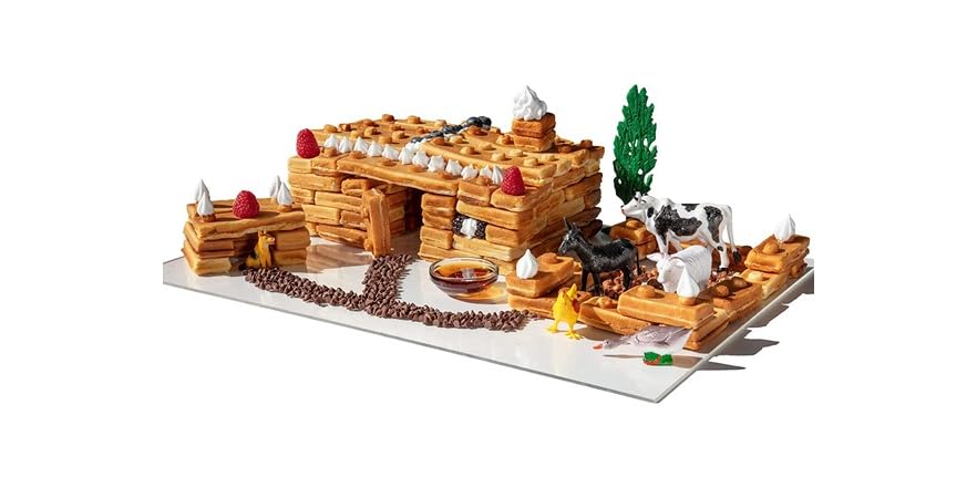 WaffleWow! Building Bricks Electric Waffle Maker