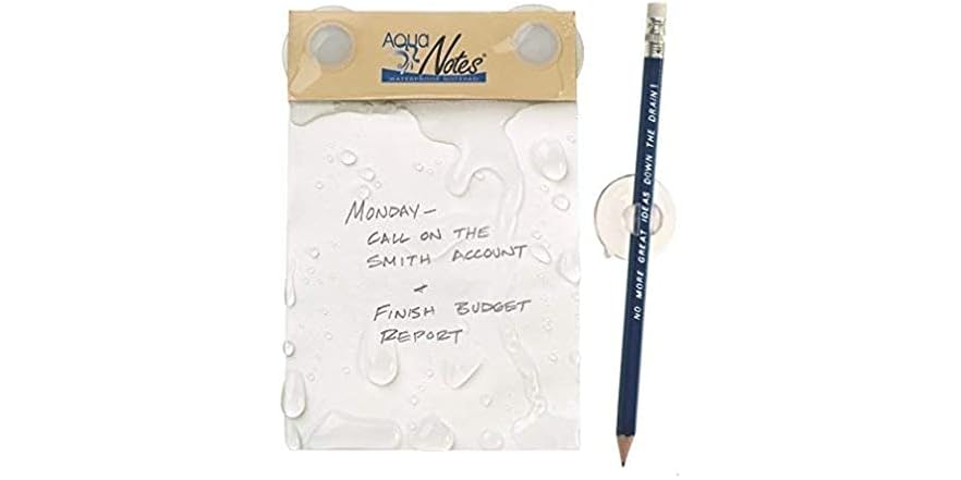 Aqua Notes Water Proof Note Pad