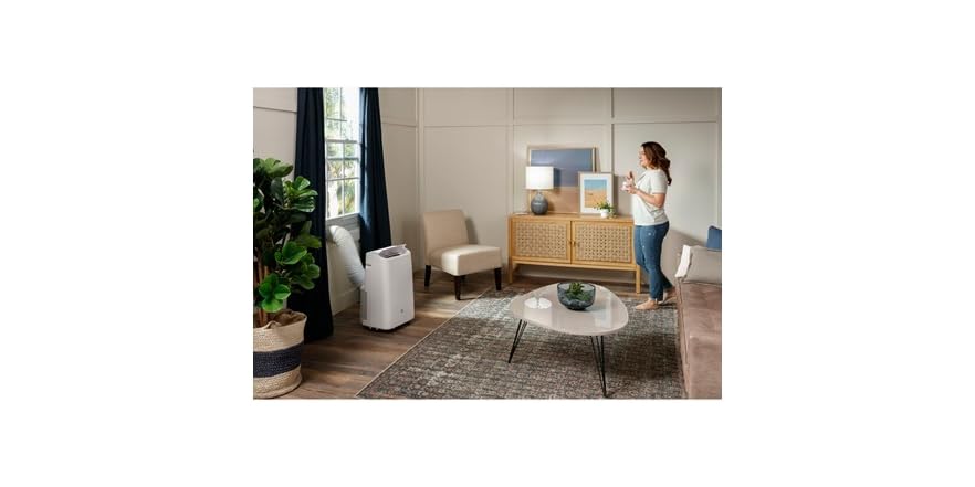 GE 350 sqft Portable AC with Dehumidifier