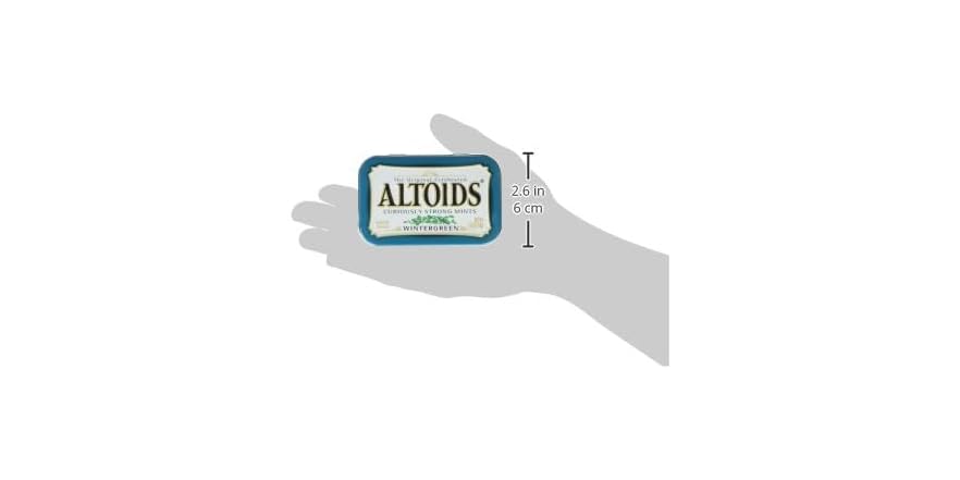Altoids Wintergreen Mints, 1.76oz