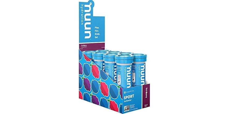 Nuun Electrolytes - 8-Pack Tri-Berry