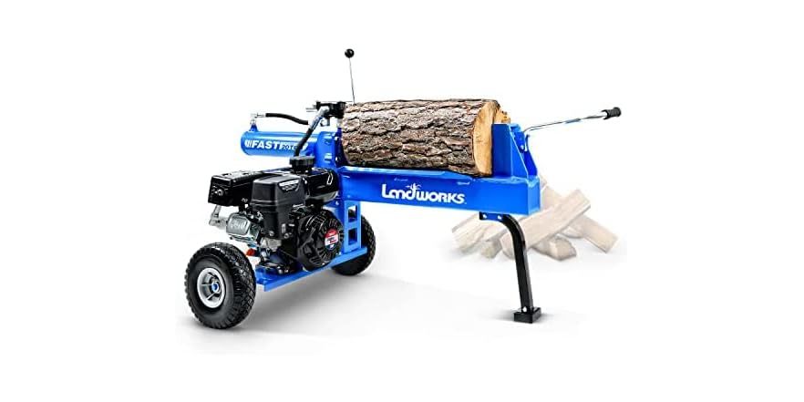 Landworks Log Splitter Portable 20 Ton 7HP Engine