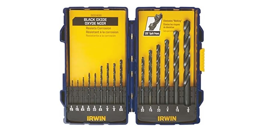 IRWIN 314015 15 pc Drill Bit Set