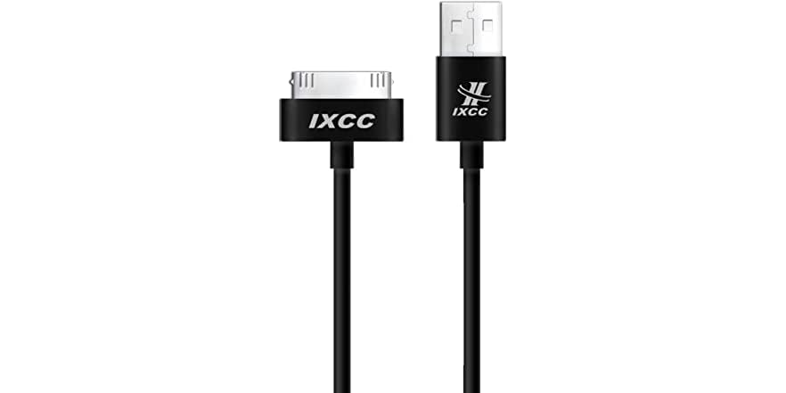 iXCC 10ft Apple MFi Certified 30 pin to USB