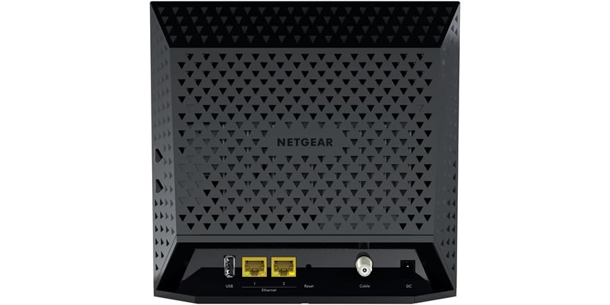 NETGEAR C6250-AC1600 WiFi Modem Router Combo (Open Box)