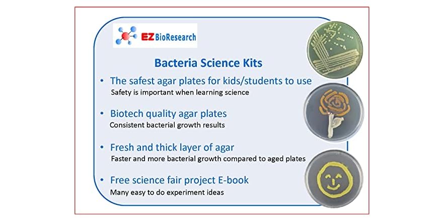 EZ BioResearch Bacteria Science Kit (IV)