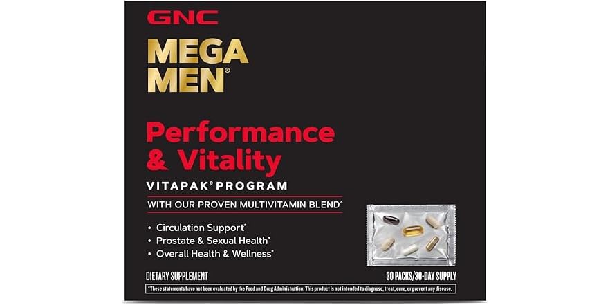 Men Performance Capsule - 30 Vitapaks