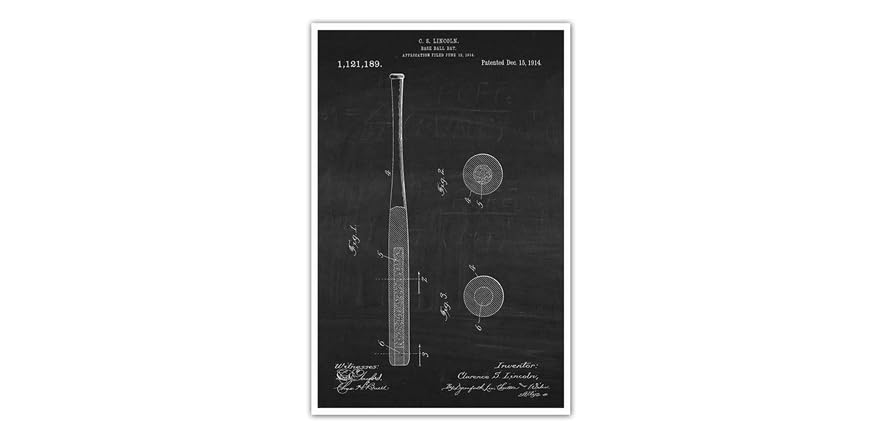 Baseball Bat Poster (Your Choice)