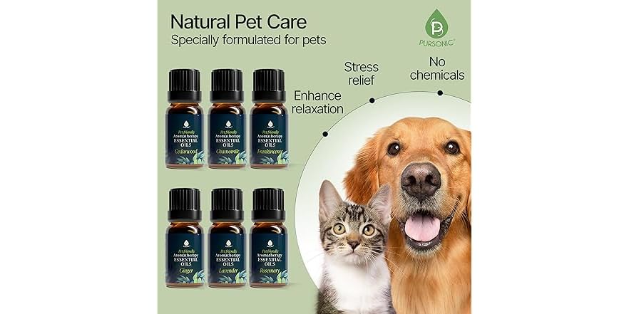 Pet Friendly Aromatherapy Essential Oils
