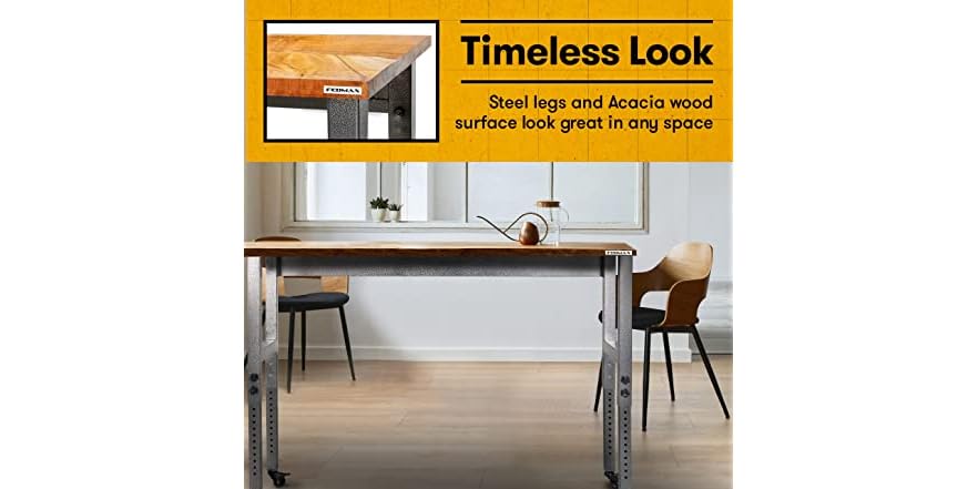 Fedmax Adjustable Work Bench: Choice of Size