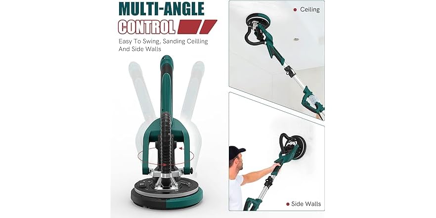 NEU MASTER Drywall Sander | 800W 6.5 Amp