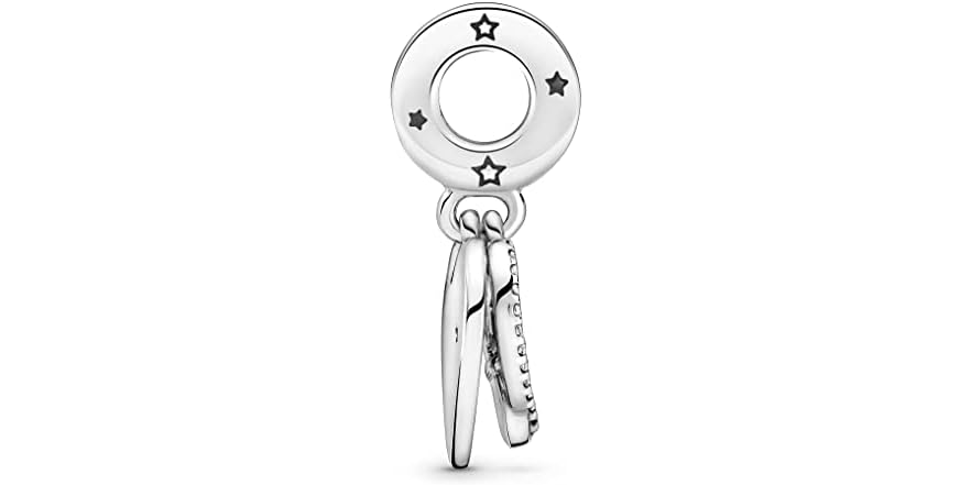 Pandora Cats & Hearts Dangle Charm