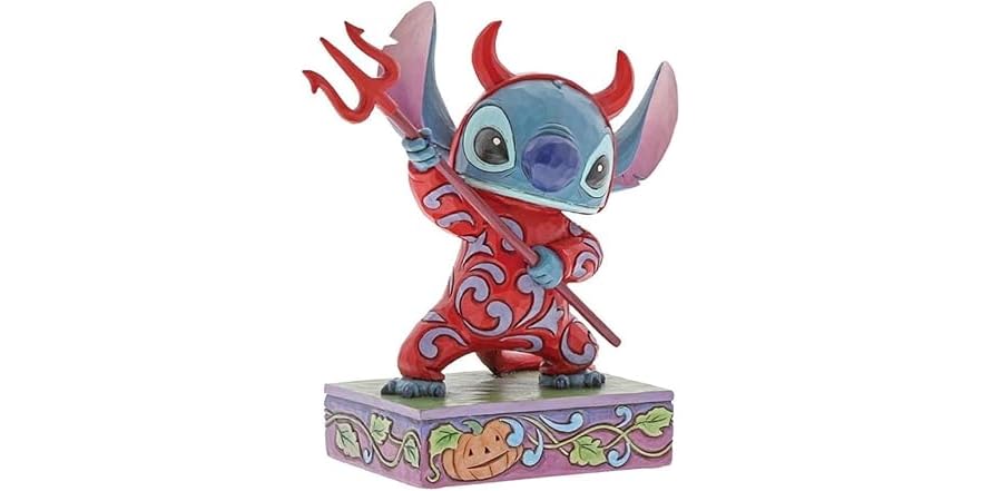 Disney Stitch in Devil 6" Statue