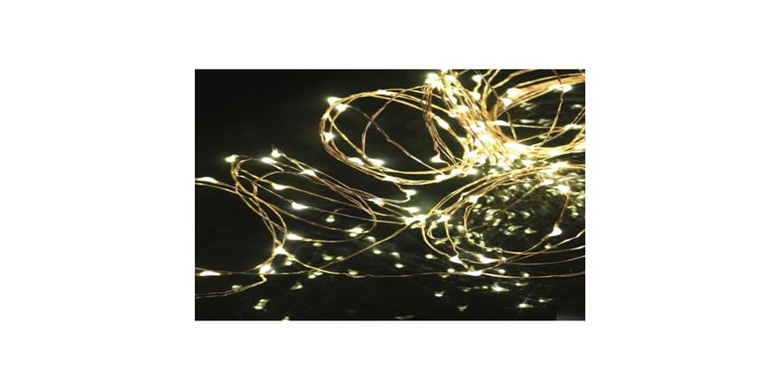 2 Pk Solava 2-AG909 10ft LED Copper String Light
