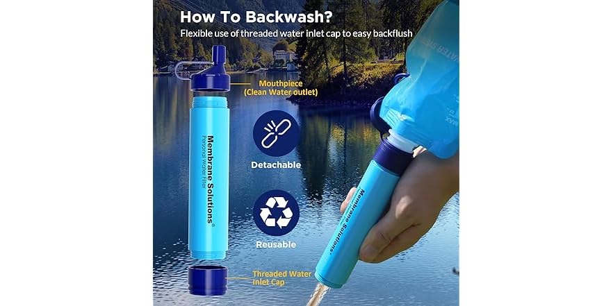 Membrane Portable Water Purification Unit