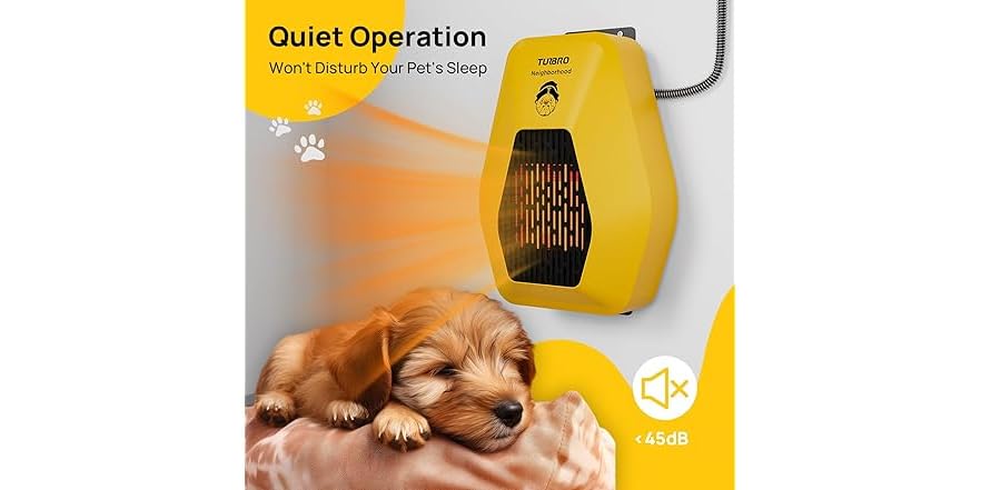 TURBRO Neighborhood Dog House Heater (Open Box)