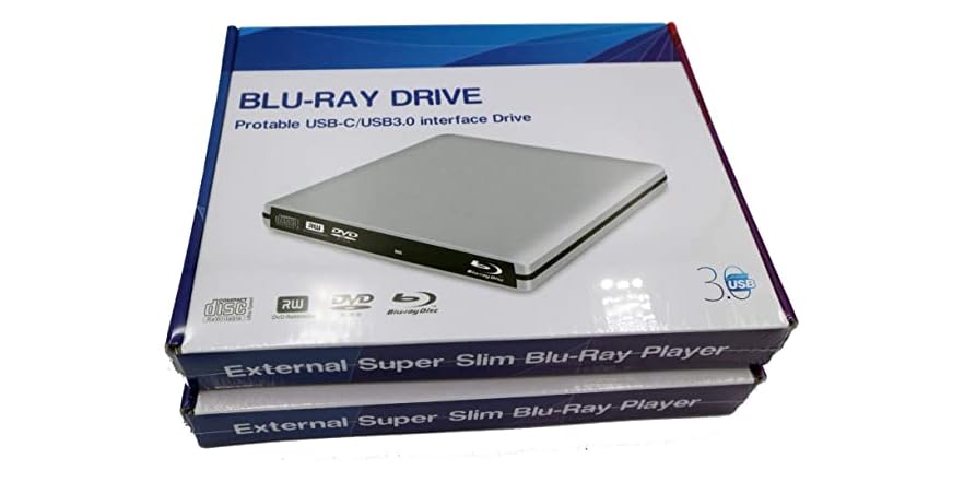 External 3D HD Blue ray Player