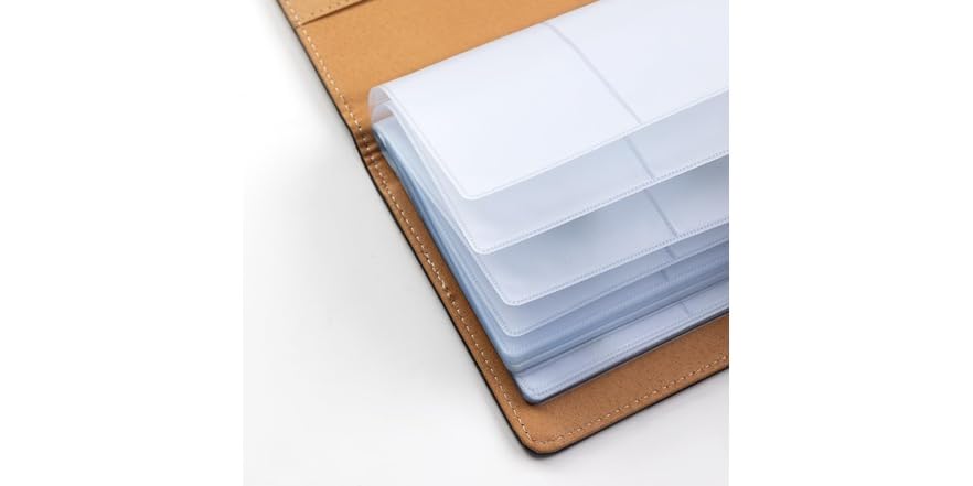 Portable Business Card Book Holder