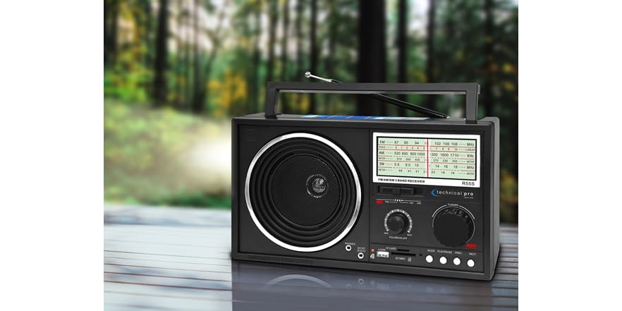 solar power radio