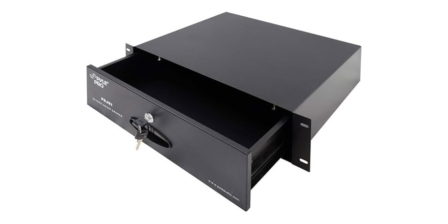 DJ Rack-Mountable Drawer