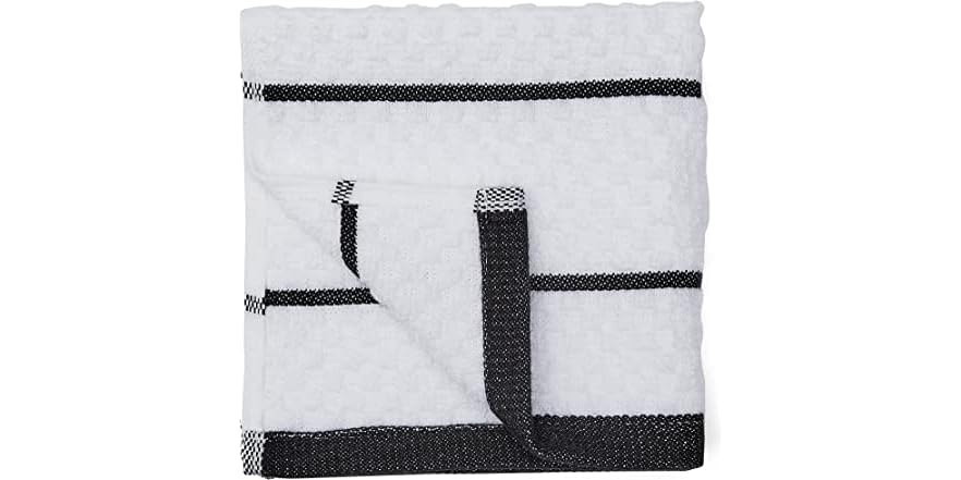 Amazon Basics Cotton Terry Dish Cloths - 8 Pack