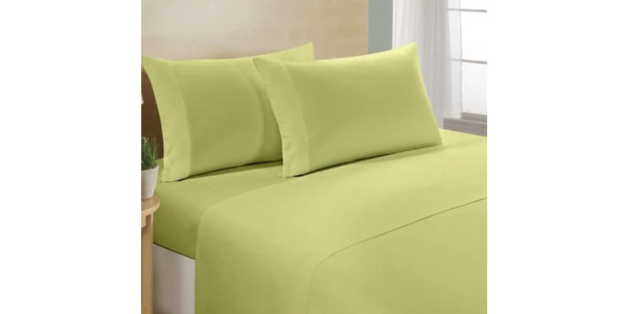 Milano 100% Cotton 4 Piece Sheet Set